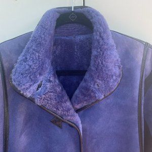 Betty David | Jackets & Coats | Betty David Custom Blue Painted ...